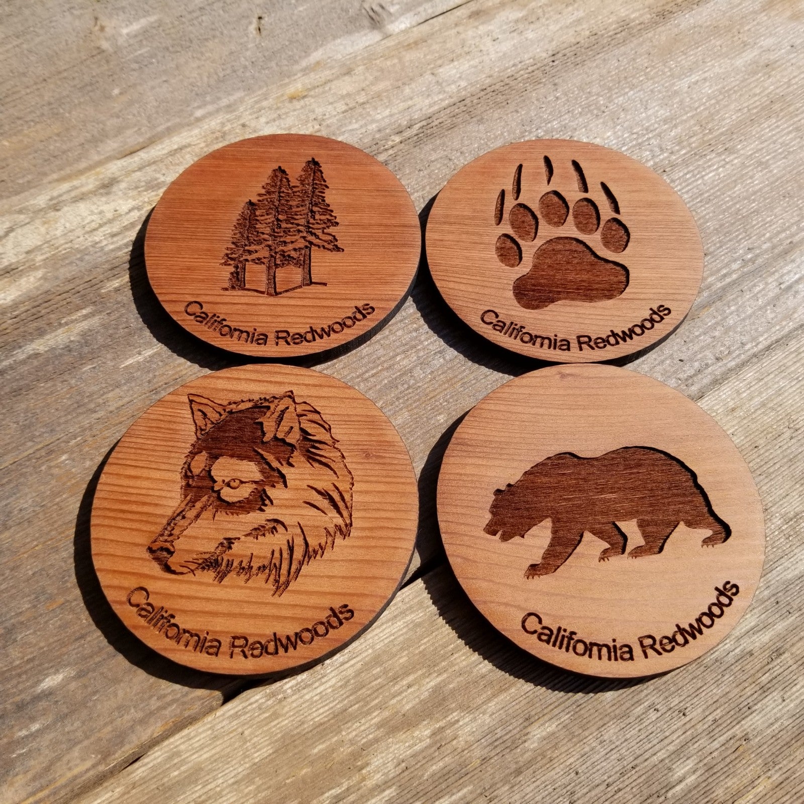 Drink Coasters - Souvenir Coasters – Happy Wood Products / Holm Patches ...