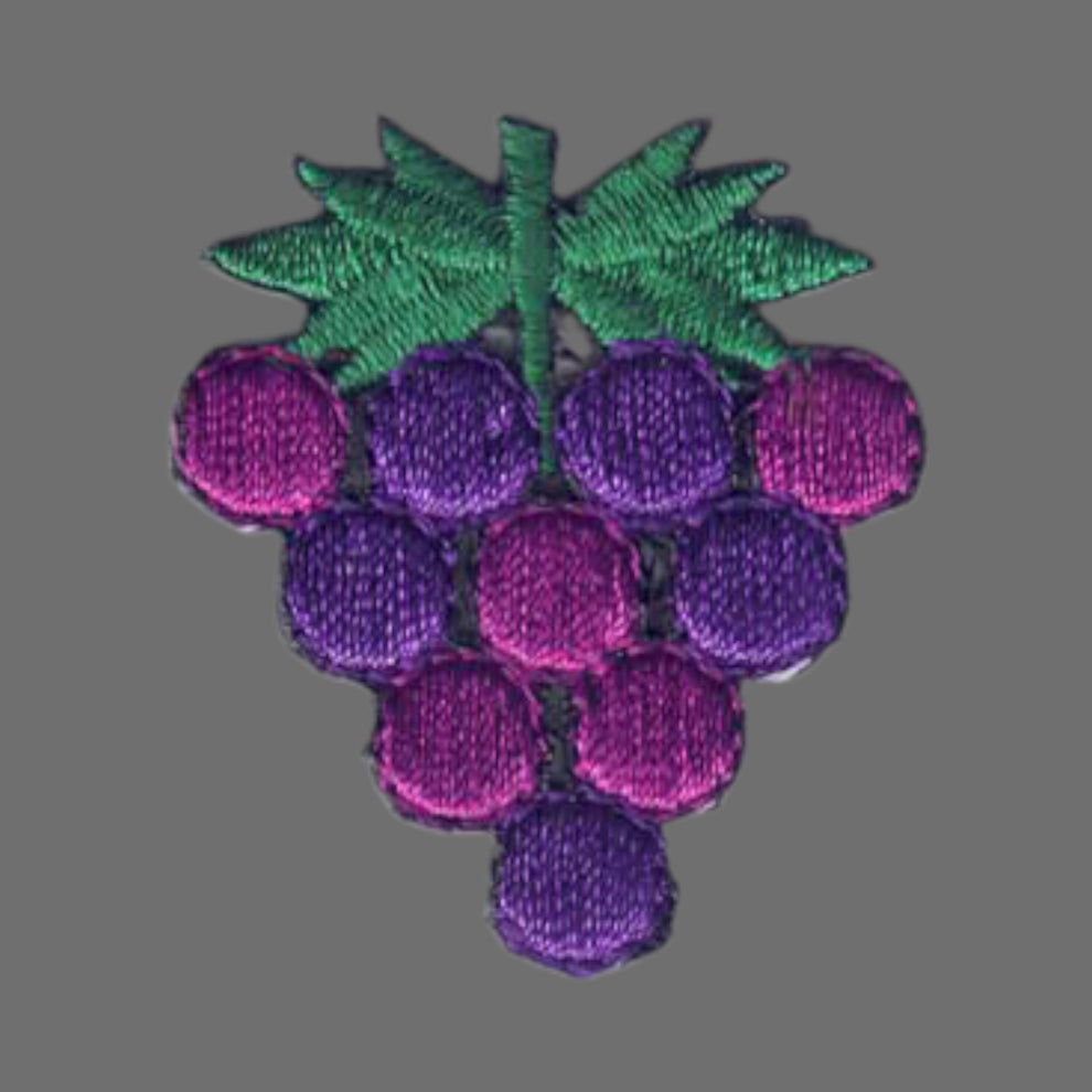 Grapes Bunch Craft Patch 1.357 Inch - 10232 – Happy Wood Products ...
