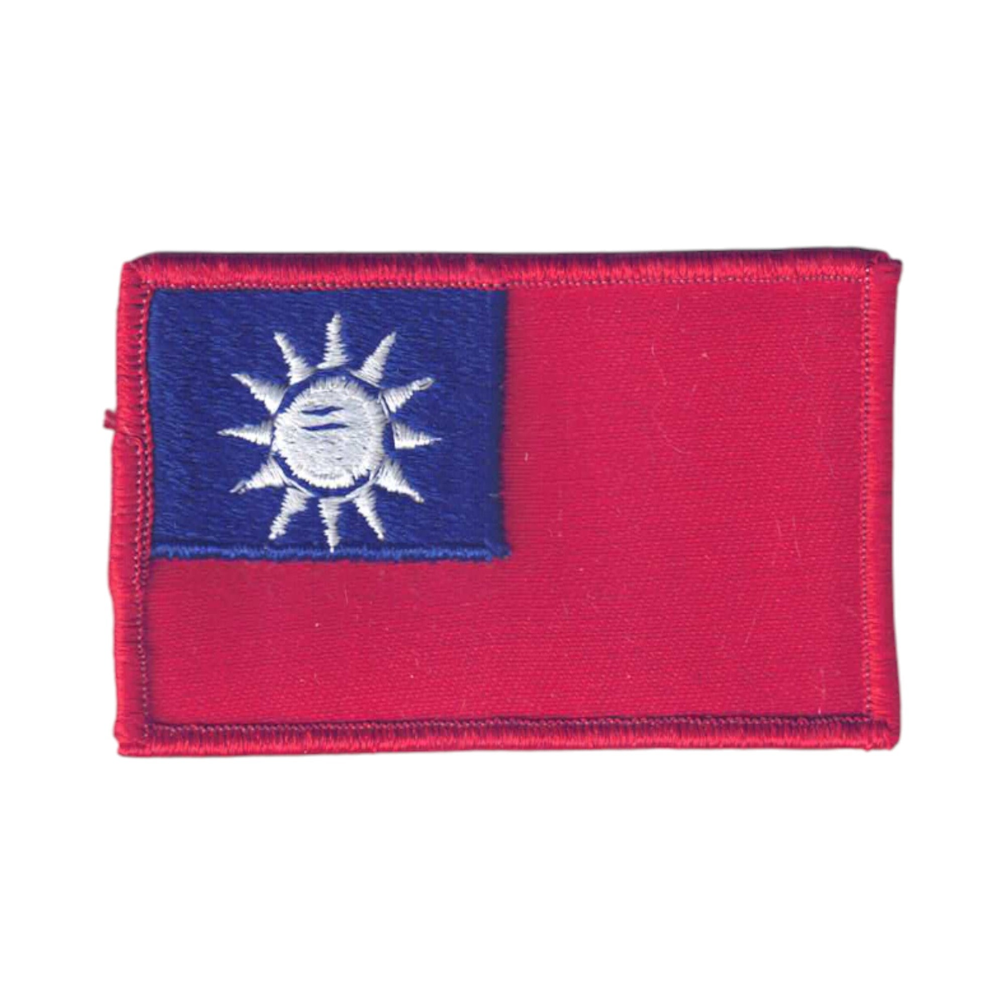 TAIWAN flag uniform or souvenir embroidered patch – Happy Wood Products ...