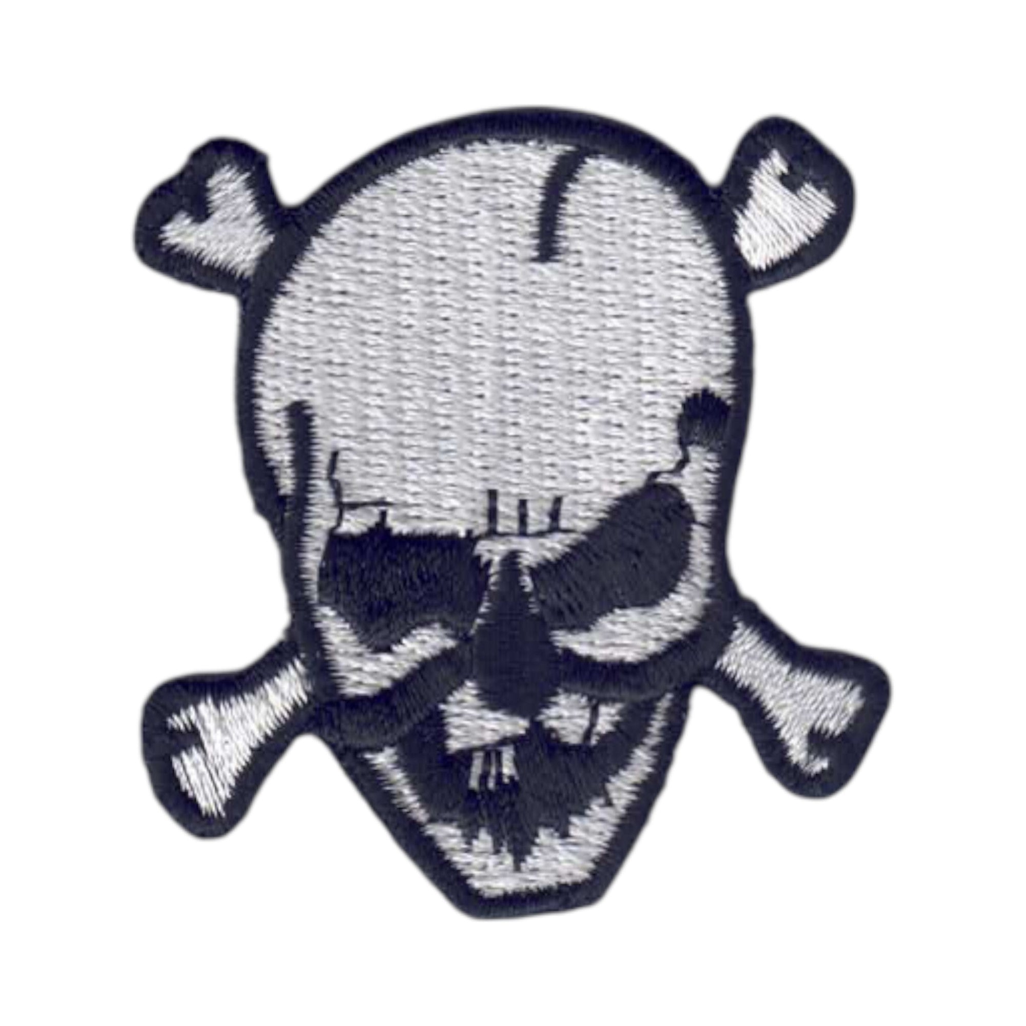 skull & cross bones embroidered patch – Happy Wood Products / Holm ...