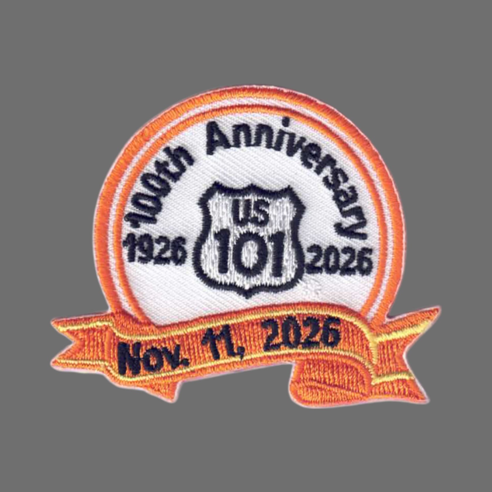 100th Anniversary US 101 embroidered souvenir patch – Happy Wood ...