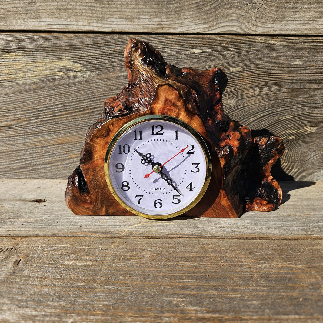 Redwood Clocks - Redwood Burl - California Redwood – Happy Wood ...
