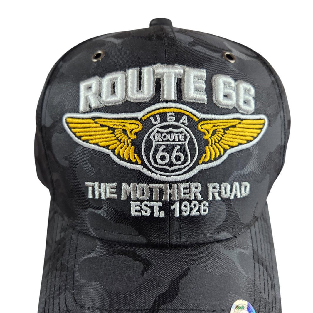 Wholesale Route 66 Headwear – Happy Wood Products / Holm Patches & Hats