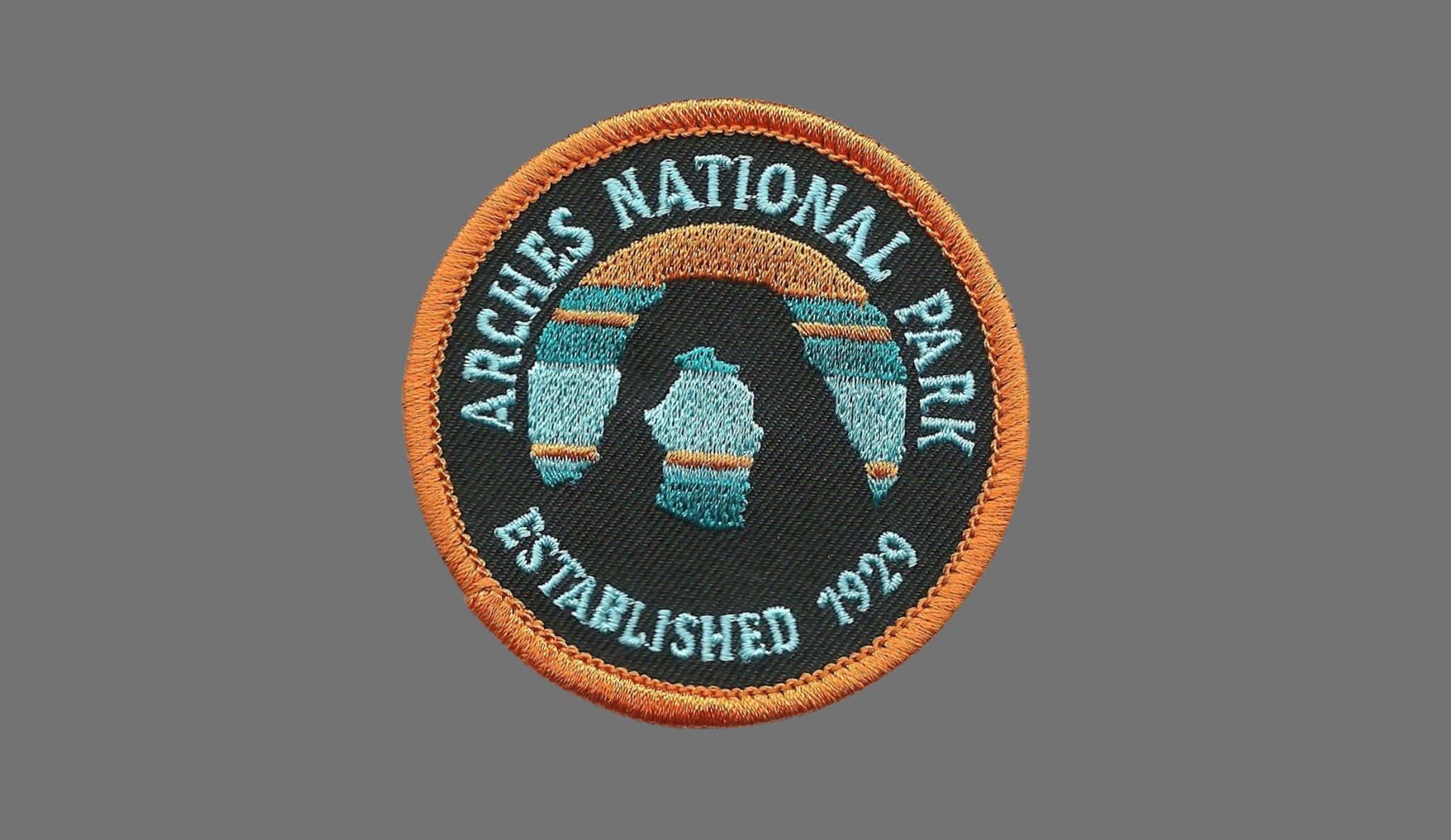 Arches National Park Patch - Utah Travel Patch Iron On – UT Souvenir E ...