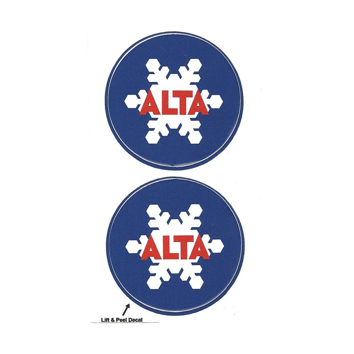 Utah Decals – Alta UT Ski Area - Resort Logo - Travel Sticker x2 – Sou ...