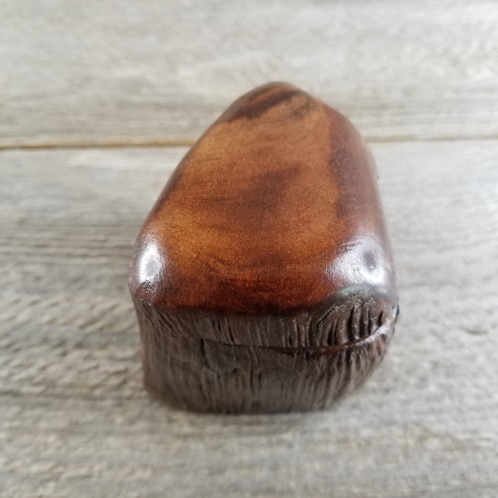 Handmade Wood Box with Redwood Rustic Ring Box Limb Box #293 – Happy ...